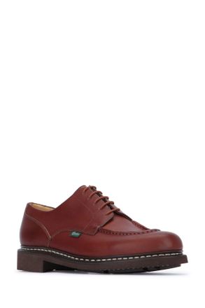 Paraboot Mens Chambord Marron Leather - Sole: Calf Mocassini / Loafers