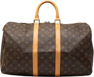 Louis Vuitton Weekender - Monogram Keepall 45 - Gr. unisize - in Braun - f&uuml;r Damen