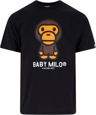 A Bathing Ape T-Shirt-Logo Baby Milo