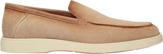 Santoni Homme, Chaussures, Brun, Taille: 44 EU Suede Loafer