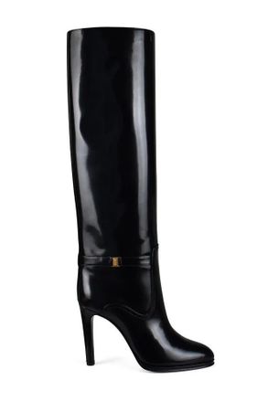 Saint Laurent Stiefel - Diane Boots - Gr. 35,5 (EU) - in Schwarz - f&uuml;r Damen