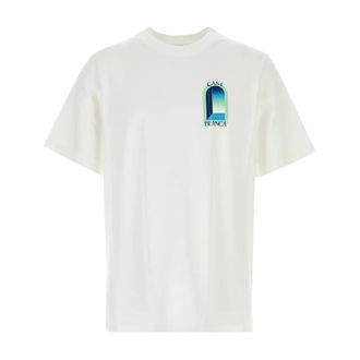 Casablanca Casablanca T-shirts et Polos Blanc - Homme - Tops - Blanc - Taille: M