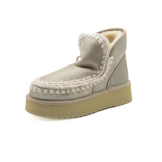 Mou Damen, Schuhe, Grau, 38 EUGr&ouml;&szlig;e