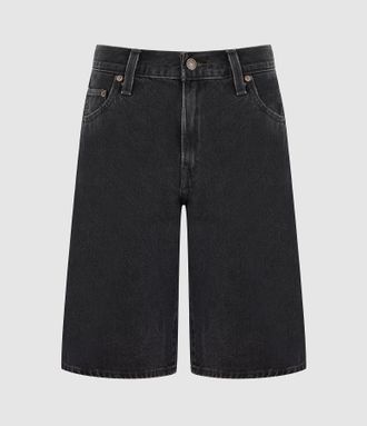 Levi's Short Baggy Dad Jort Blacks Open Mind Fp