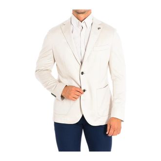 La Martina Lang&auml;rmliger Blazer - - Jackets - Herren - Beige - L