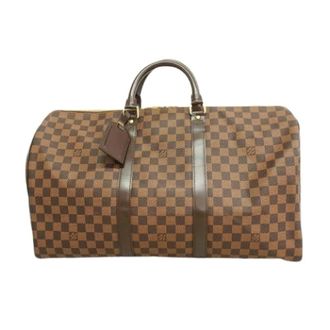 Louis Vuitton Pre-owned Tissu sacs-louis-vuitton - unisex - Pre-owned - Brun - Taille: ONE Size