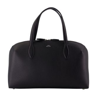 Toteme Lounge Zip Shopper Tote Bag - Black