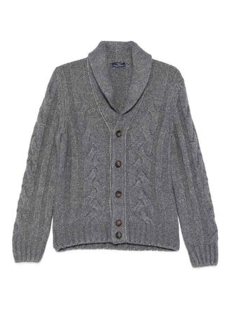 Barba Cardigan - Gris