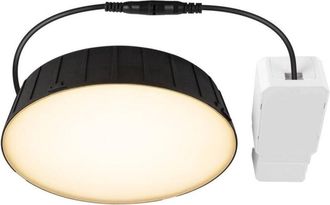 SLV 1007510 Downlight v 200 Luminaire &agrave; led encastrable led 21 w noir R054612