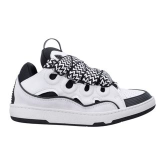 Lanvin Homme, Chaussures, Blanc, Taille: 39 EU Curb Baskets