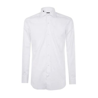Barba Homme, Chemises, Blanc, Taille: 3XL Classic Popeline Shirt