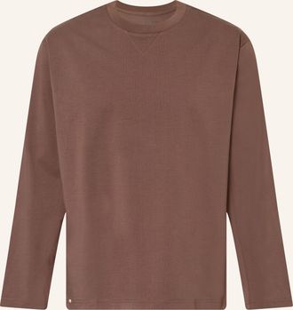 Schiesser Lounge-Shirt Mix+Relax braun