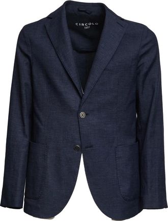 Circolo 1901 Homme, Vestes, Bleu, Taille: S Giacca monopetto