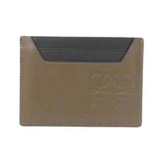 Loewe Pre-owned Card Case - Femme - Pre-owned - Brun - Taille: ONE Size
