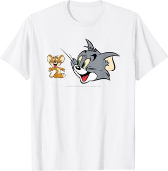 Tom & Jerry Classic Heads Pocket T-Shirt