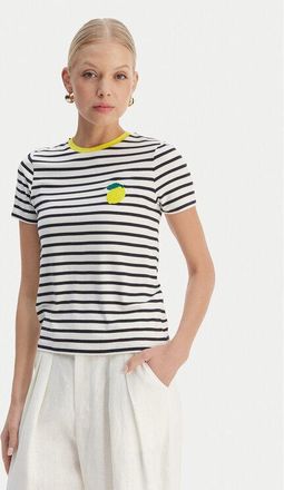Only T-Shirt Heart 15318959 Wei&szlig; Regular Fit