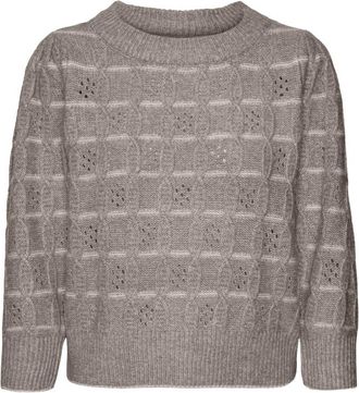 Vero Moda VMNEWLEONOR 3/4 O-Neck Pullover GA Boo