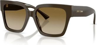 Jimmy Choo London Femme, Accessoires, Vert, Taille: 54 MM Lunettes de soleil