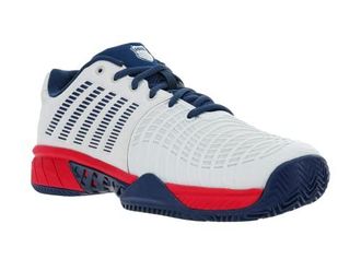 K-Swiss Chaussures de Tennis Express Light 3 HB pour Homme, Sucette Bit of Blue Opal Lollipop, 43 EU