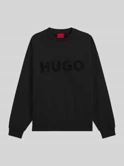 HUGO BOSS Oversized Sweatshirt aus reiner Baumwolle Modell DINEX