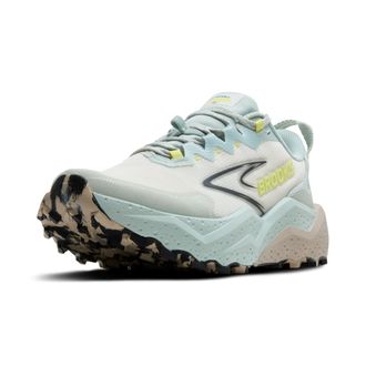 Brooks Damen Caldera 8 Sneaker, Misty Blue/Coconut/Chateau, 40.5 EU