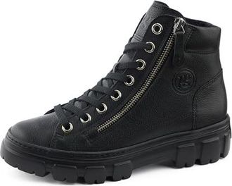 Paul Green femme Bottines, dame Bottines &agrave; lacets,bottes courtes,bottes &agrave; lacets,fermeture &agrave; glissi&egrave;re,bottes,Schwarz (BLACK),38.5 EU / 5.5 UK