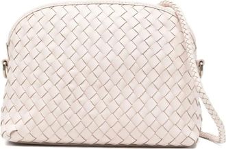 Dragon Diffusion Femme, Sacs, Beige, Taille: ONE Size Chunky Fellini Sac Bandouli&egrave;re Tiss&eacute; &agrave; la Main