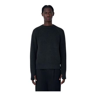 Junya Watanabe Rippstrick-Pullover - - Knitwear - Herren - Schwarzk - L