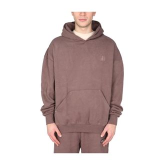 Mouty Hoodie mit Stickerei am Halsausschnitt - - Sweatshirts & Hoodies - Herren - Braun - M