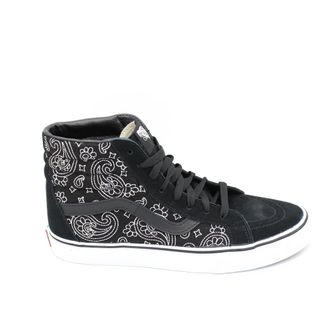 Vans Bandana Stitch Hi-Top Canvas Sneaker - - Shoes - Herren - Schwarzk - 40 1/2 EU