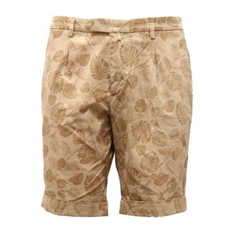 BRIGLIA 1949 Beige Bermuda Easy Shorts - - Shorts - Herren - Beige - S