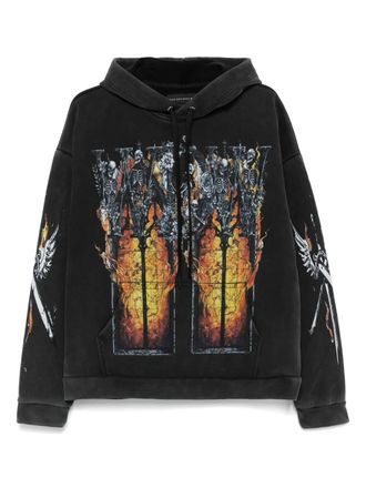 Who Decides War by Ev Bravado hoodie Ember Chapel - Gris