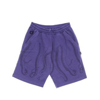 Octopus Amethyst Gef&auml;rbte Sweatshorts Leichte Trainingshose - - Shorts - Herren - Lila - XL