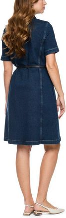 Marc Cain Jeanskleid Leolicious Premium Damenmode
