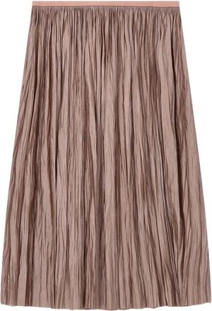 Roberto Collina Femme, Jupes, Brun, Taille: 42 FR Jupe Midi