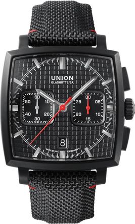 Union Glash&uuml;tte/SA. Averin Chronograph Automatik Edelstahl Herrenuhr D015.527.38.051.00