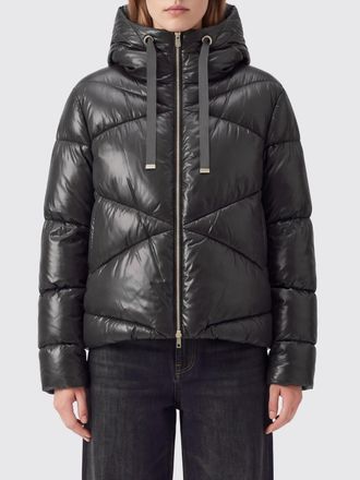 Herno Kurze Daunenjacke mit Kapuze aus wasserabweisendem Ultralight-Nylon