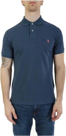 Ralph Lauren Homme, Tops, Bleu, Taille: M Polo Chemises