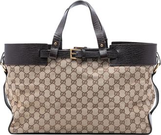 Gucci Shopper - GG Canvas Tote - Gr. unisize - in Braun - f&uuml;r Damen