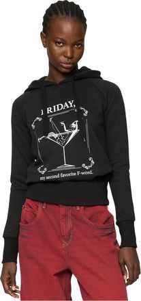 Mister Tee Damen Ladies F-Word Hoody Black, XL