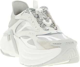 Fendi F-Light Sneaker - White