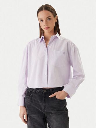 Calvin Klein Jeans Hemd LV047F104G Rosa Relaxed Fit