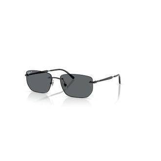Ray-Ban Rb3768 Sonnenbrillen Schwarz Fassung Grau Glas Polarisiert 56-17