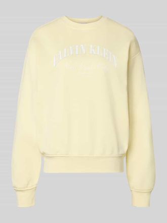 Calvin Klein Jeans Sweatshirt mit Label-Print Modell GRAPHIC