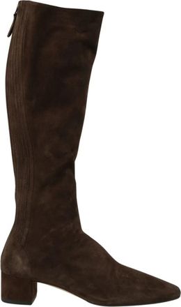 Aquazzura Saint Honore Bootie 35 - - Shoes - Damen - Braun - 38 EU
