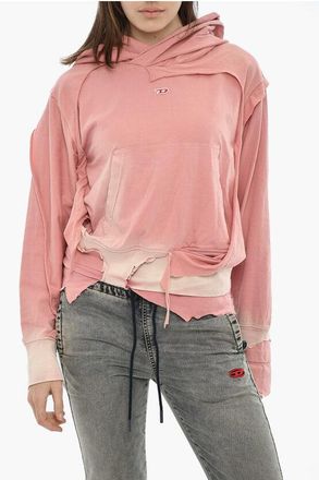 Diesel Sweatshirt F-MAITE Distressed Vintage Effect size Xs