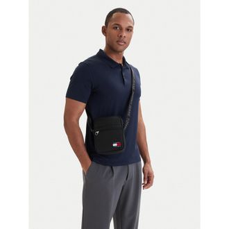 Tommy Jeans Umh&auml;ngetasche Tommy Jeans Tjm Ess Daily Ripstop Reporter AM0AM14211 Schwarz