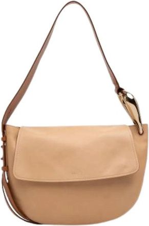 Chlo&eacute; Pre-owned The Kiss Shoulder Bag - - Pre-owned - Damen - Beige - ONE SIZE