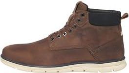 Jack & Jones Jfwtubar Leather Brandy STS Homme Chukka Boots, Marron, 41 EU