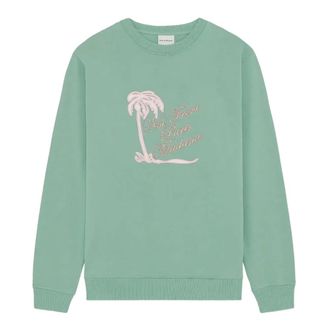 Dr&ocirc;le de Monsieur Crew-neck Sweatshirt - - Sweatshirts & Hoodies - Herren - Gr&uuml;n - XS